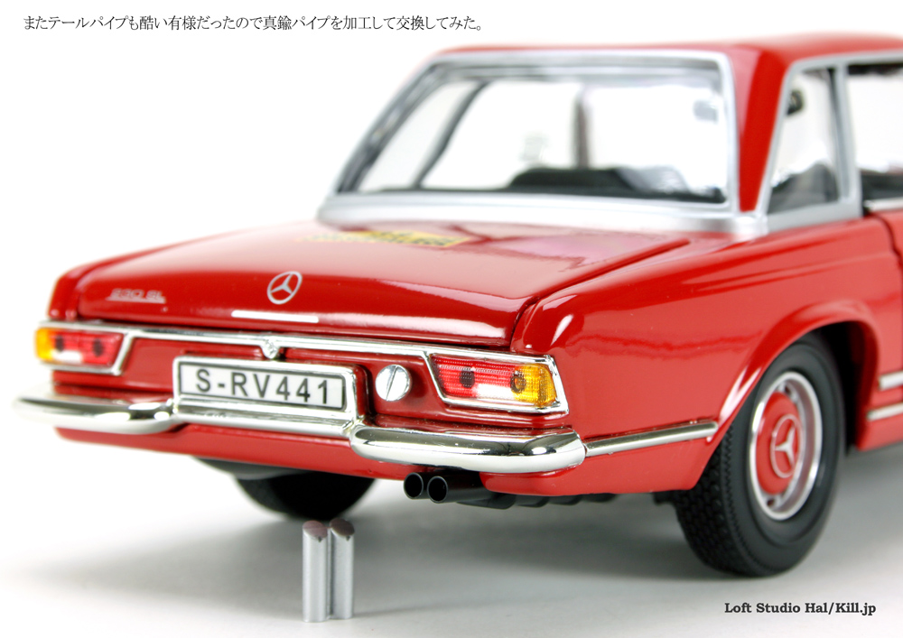 Loft Studio ホビー・模型の写真 1/18 Mercedes Benz 230 SL Spa-Sofia-Liege Rally ...